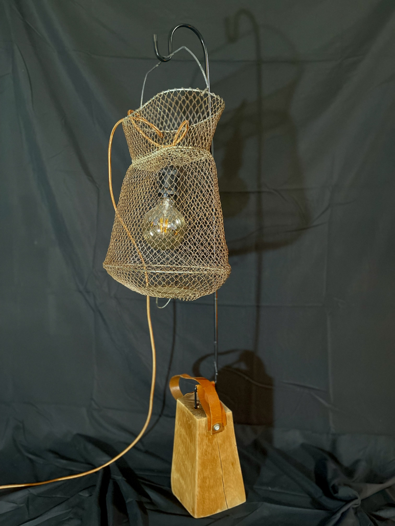 Handcrafted vintage lamp - Deco for Curious: antigüedades y muebles vintage